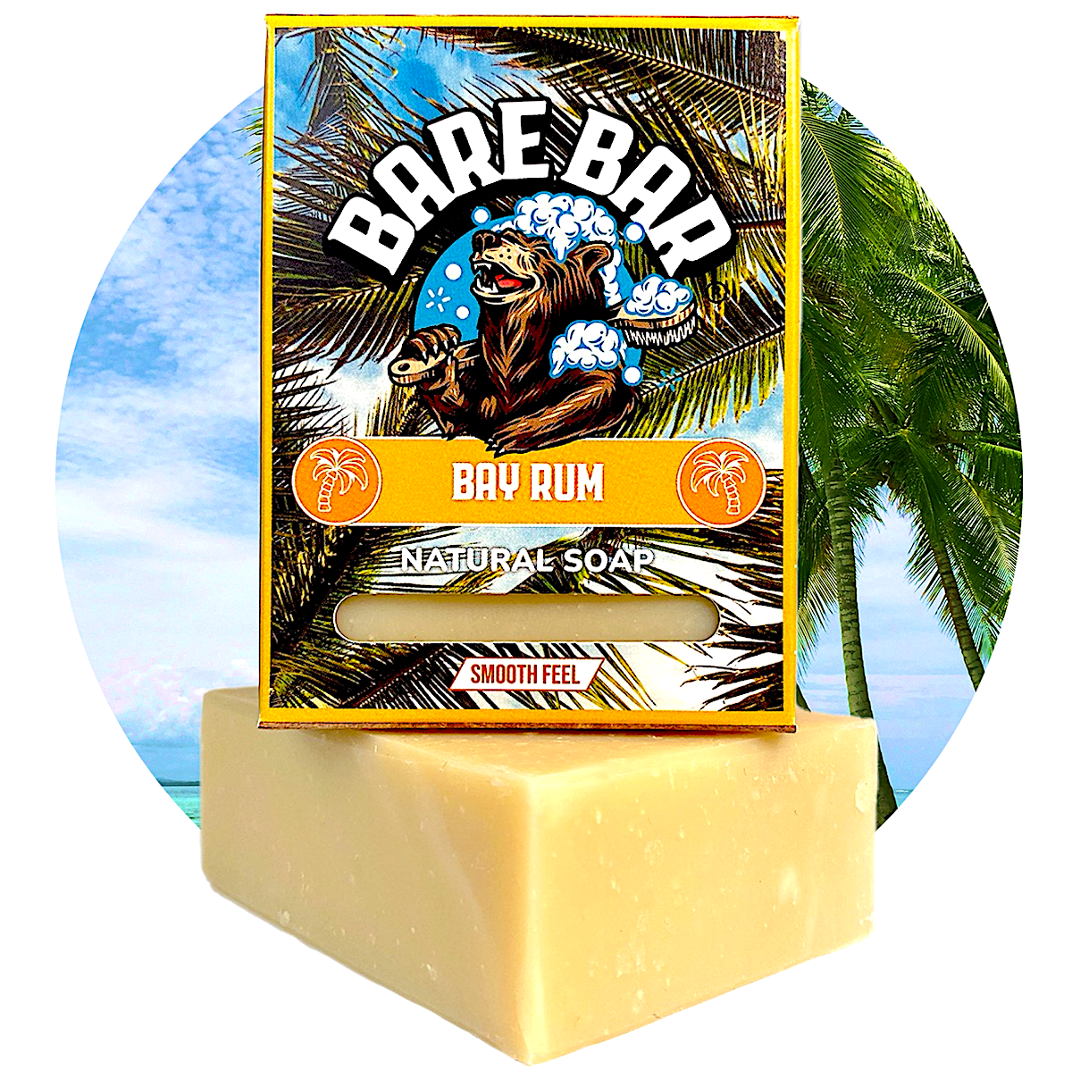 Bare Bar™ Natural Soap | Bay Rum Natural Soap Bar – BARE BAR