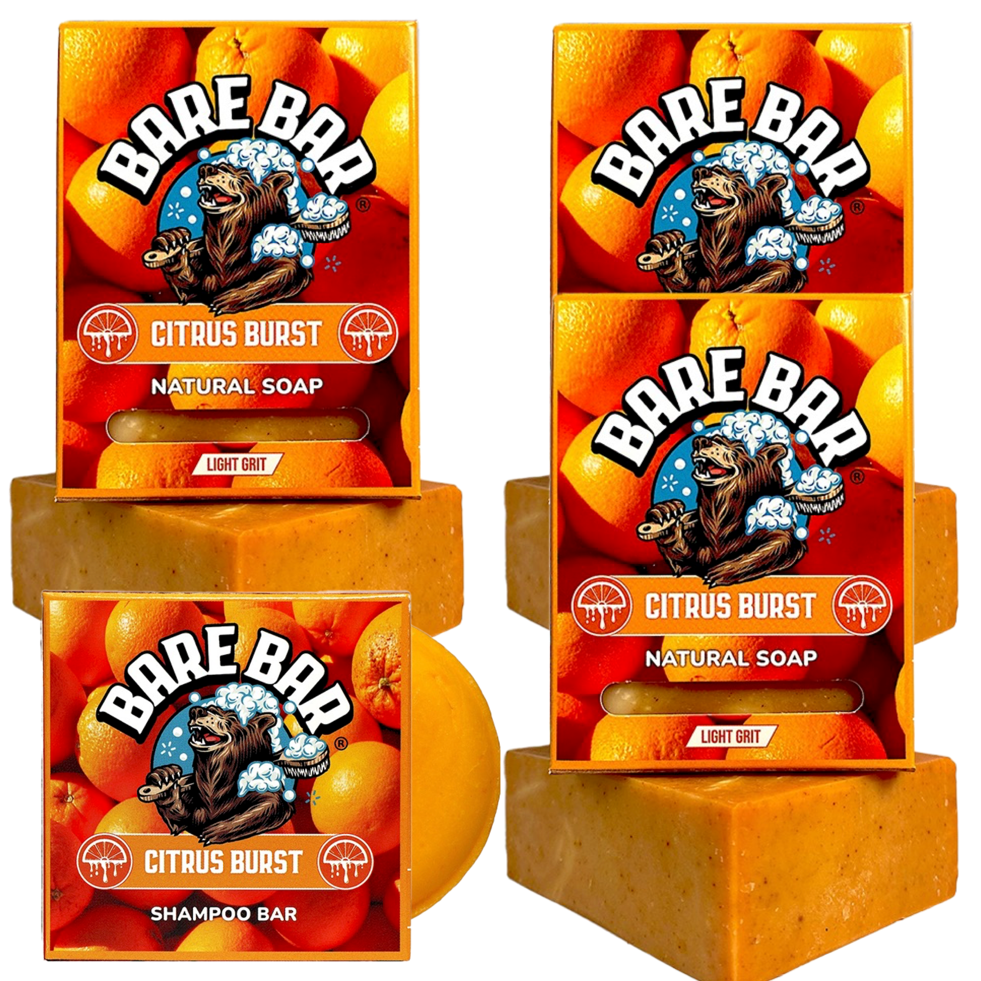 Bare Bar™ Natural Soap | Citrus Natural Soap Bundle – BARE BAR
