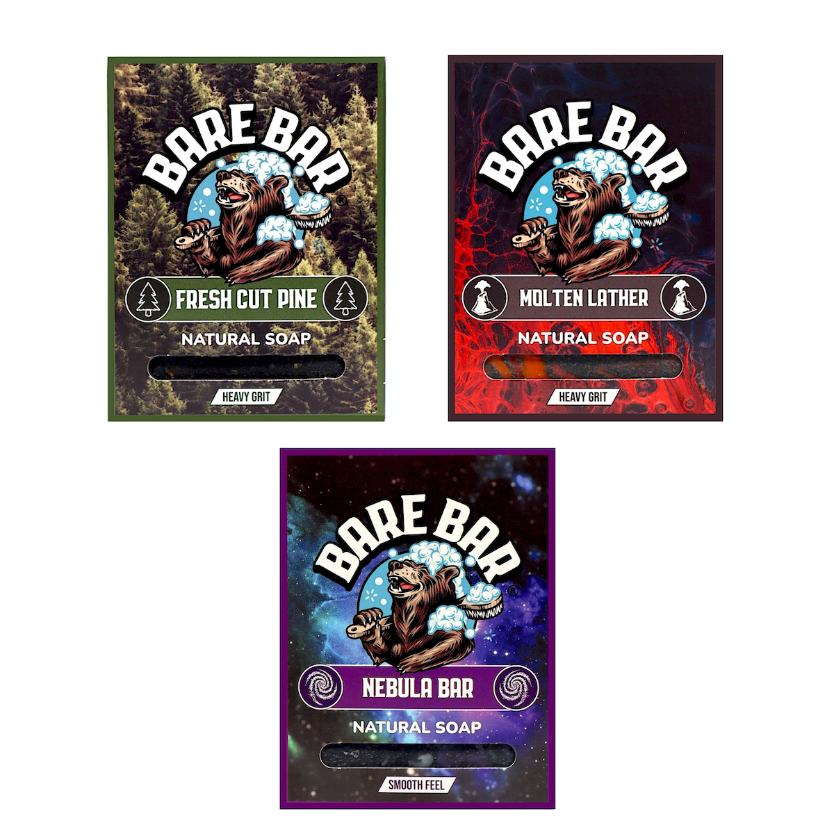 BARE BAR | Natural Activated Charcoal Soap – BARE BAR