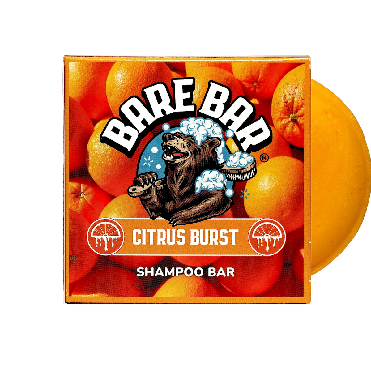 Bare Bar™ Natural Shampoo | Citrus Burst Natural Shampoo Bar for Men ...