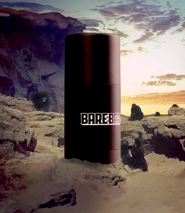 Bare Bar™ Natural Deodorant for Men | 100% Plastic Free Applicator ...