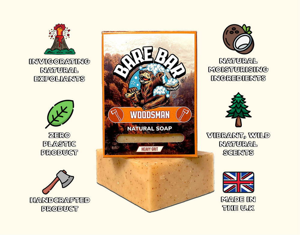 BARE BAR™ | Best Natural Soap Bars for Men | Made in the U.K – BARE BAR